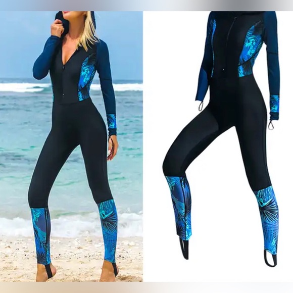 Sbart | Swim | Sbart Full Body Rash Guard Uv Protective Hooded Swimsuit ...